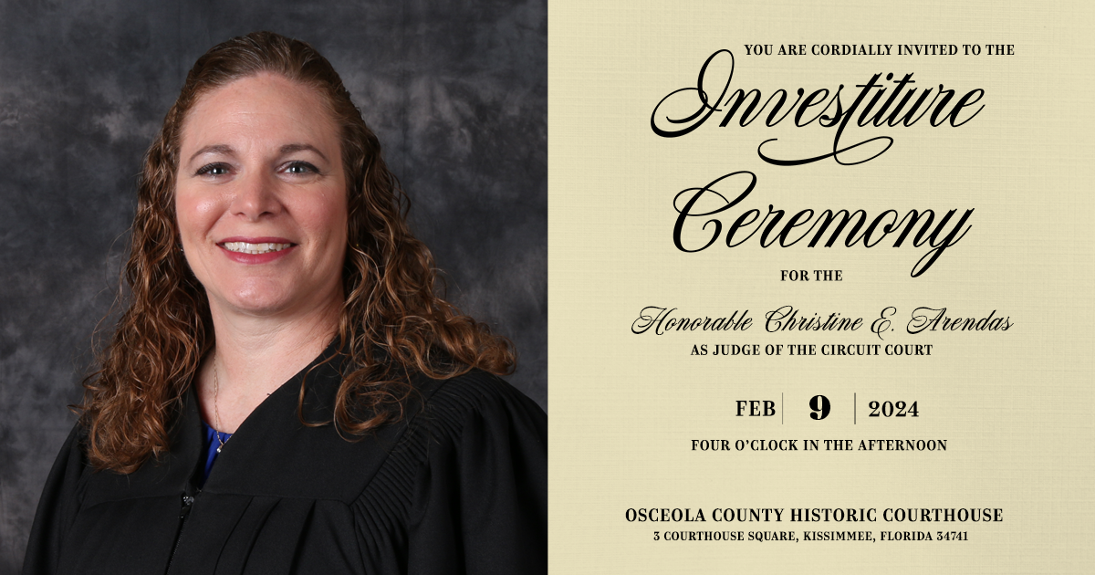 February Investiture Ceremony | Ninth Judicial Circuit Court of Florida February Investiture Ceremony | Ninth Judicial Circuit Court of Florida